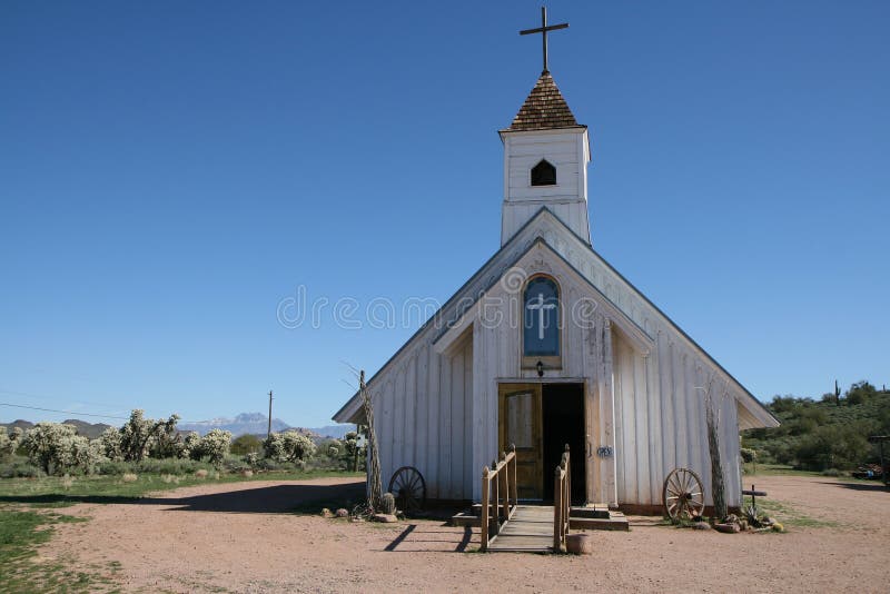 Old western church stock image. Image of olden, spiritual - 8821057