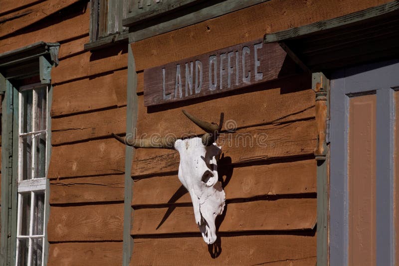 Old western land office stock photo. Image of office - 28108046