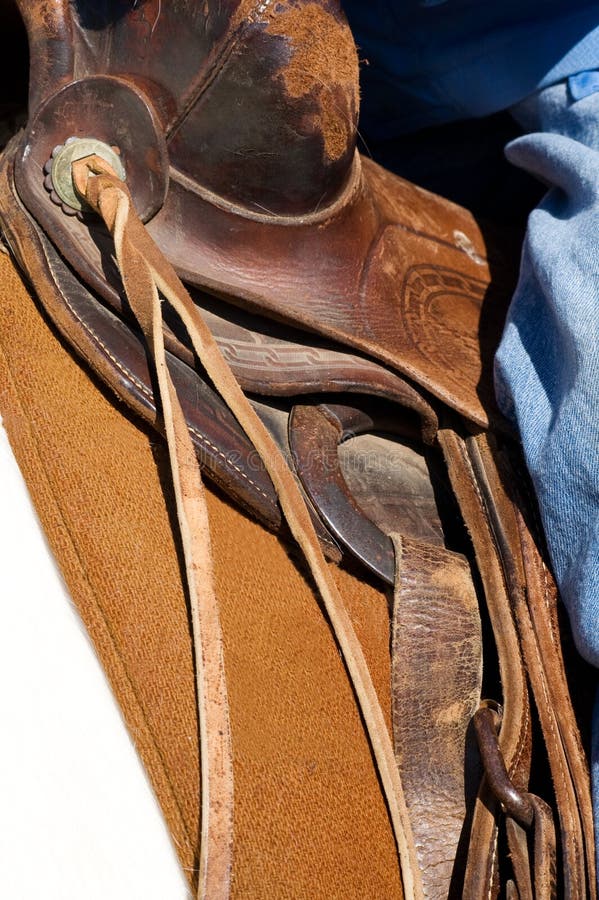 Old Western Saddle Picture. Image: 4640728