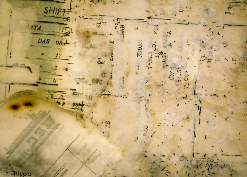 Old damaged paper stock photo. Image of damaged, dried - 2502970