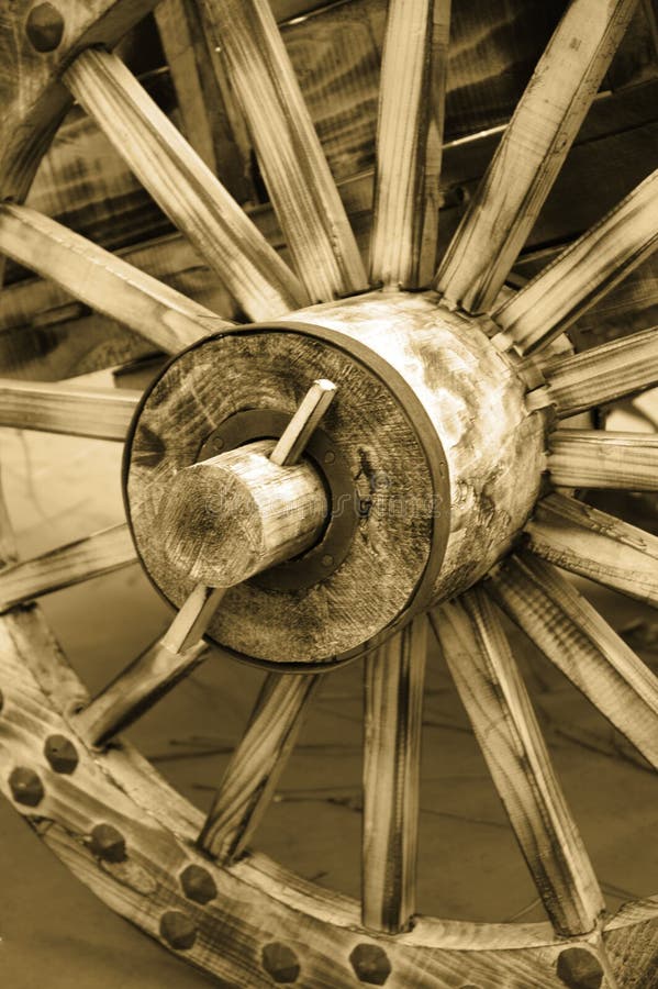 Old Wheel stock image. Image of closeup, cart, history - 100057