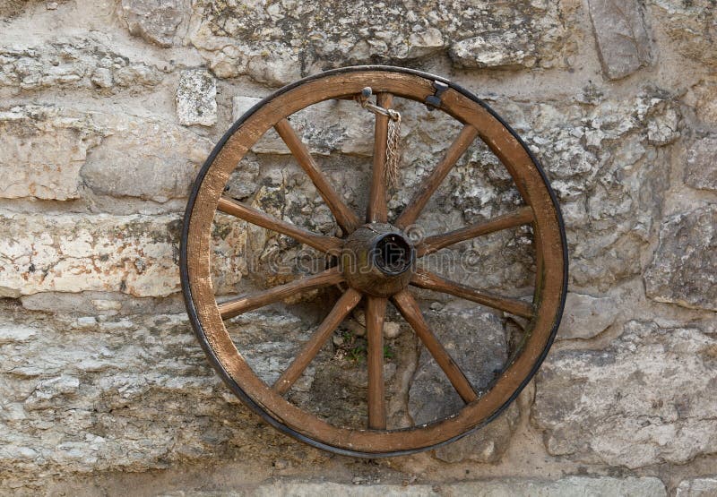 Old wheel stock image. Image of spokes, metal, vintage - 19236223
