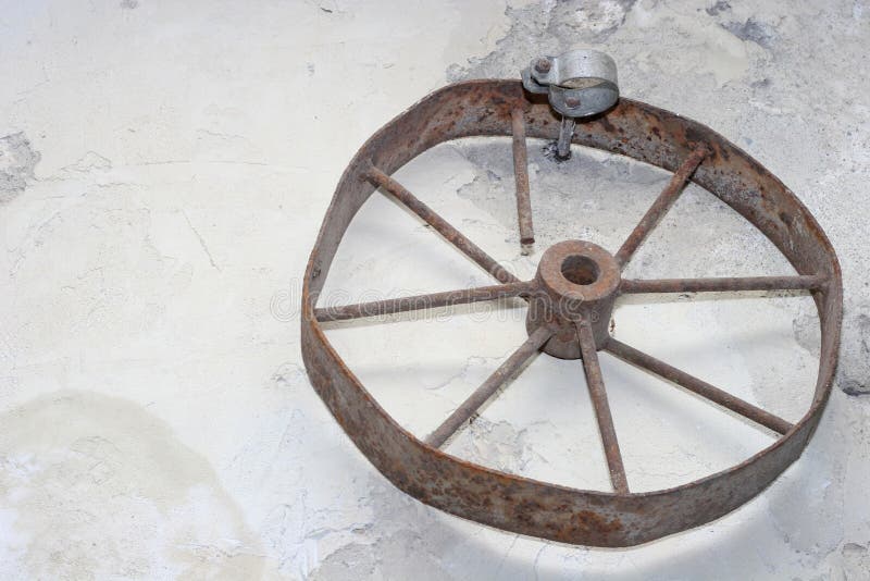 Old wheel stock image. Image of indoor, abstract, wheel - 2121833