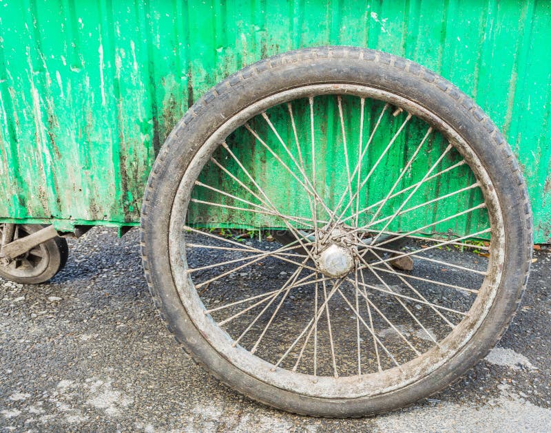 Old wheel stock image. Image of market, retro, consumer - 47189971