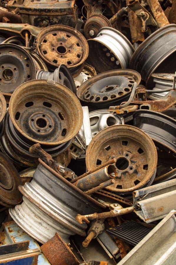 Old wheels stock photo. Image of junk, wheel, rusty, transportation ...
