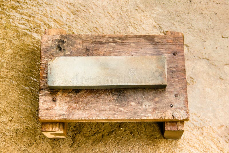 Old whetstone stock photo. Image of equipment, sharpener - 91056566
