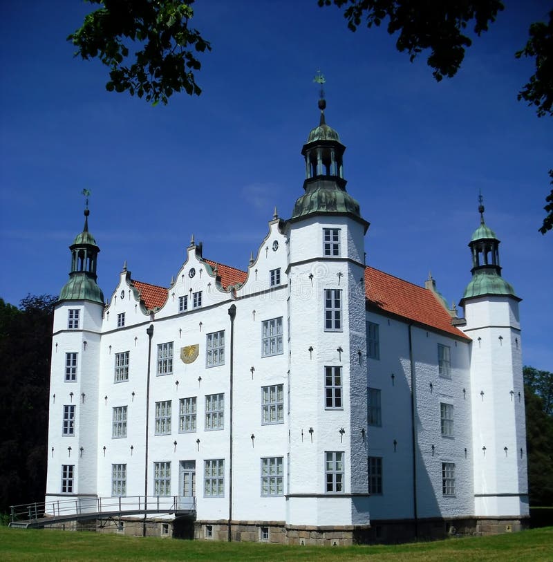 Old white ancient castle stock photo. Image of europe - 20991776