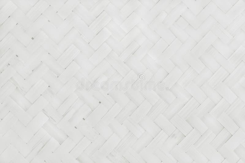 Old White Bamboo Weave Texture Background, Pattern of Woven Rattan Mat ...