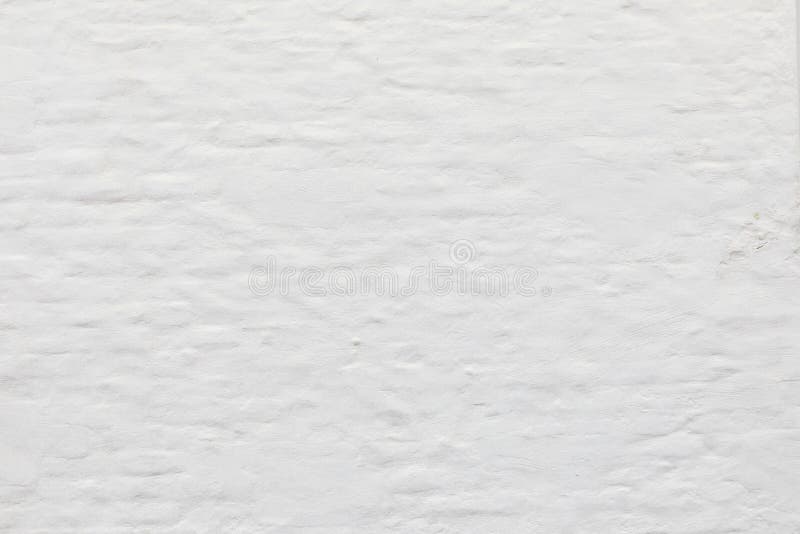 Old White Brick Wall with Soft Plaster Coating Stock Image - Image of ...