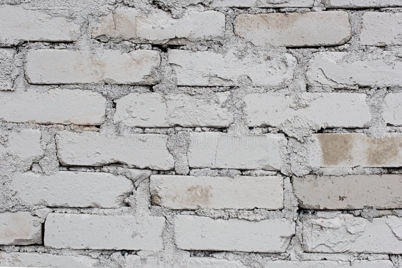 Old white brick wall stock photo. Image of brick, pattern - 99143144