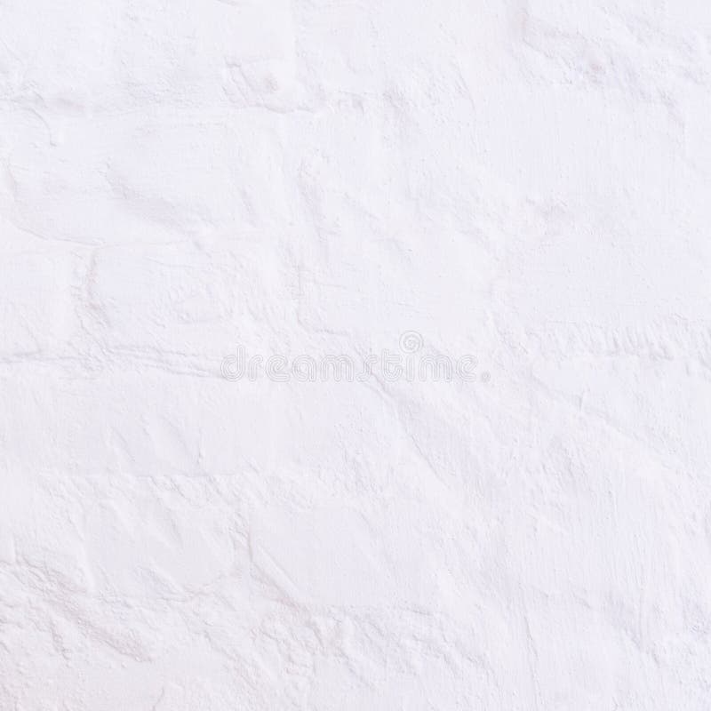 Old White Grunge Brick Plastering Wall Background Stock Image - Image ...