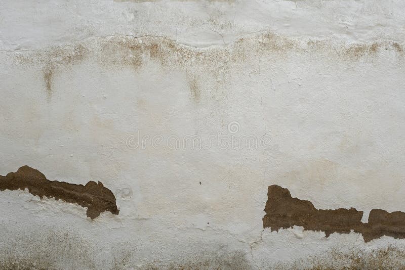Old white lime washed wall stock image. Image of peeling - 259921039