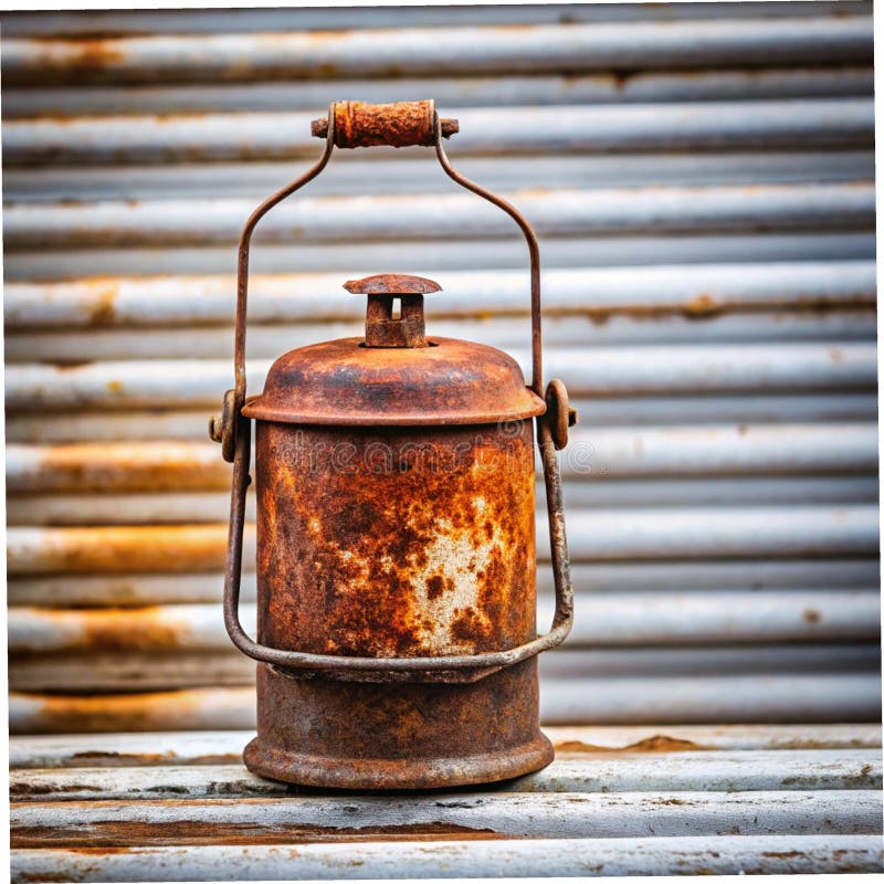 Rusty White Metal Background for Vintage and Industrial Design Themes ...