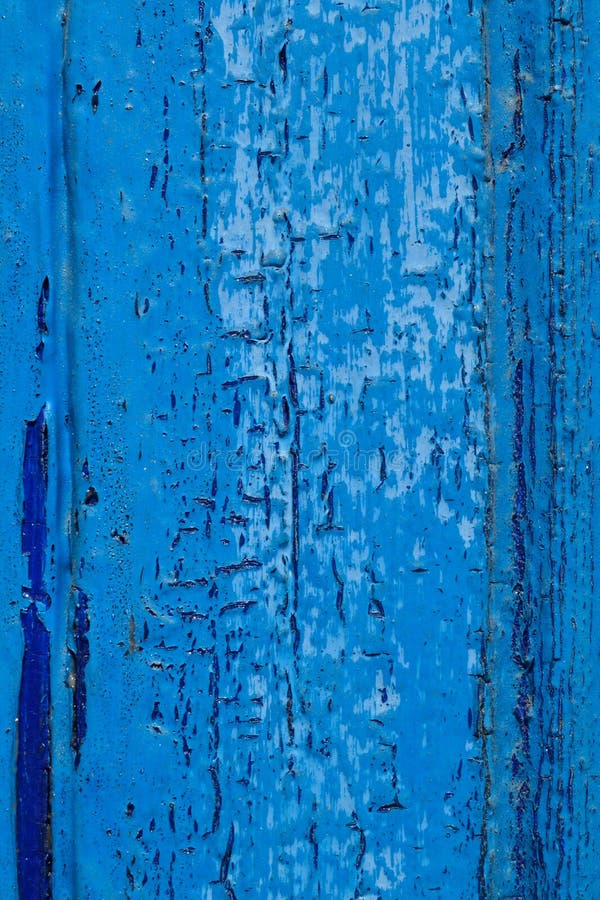 Old chipped blue paint stock image. Image of textured - 61776633