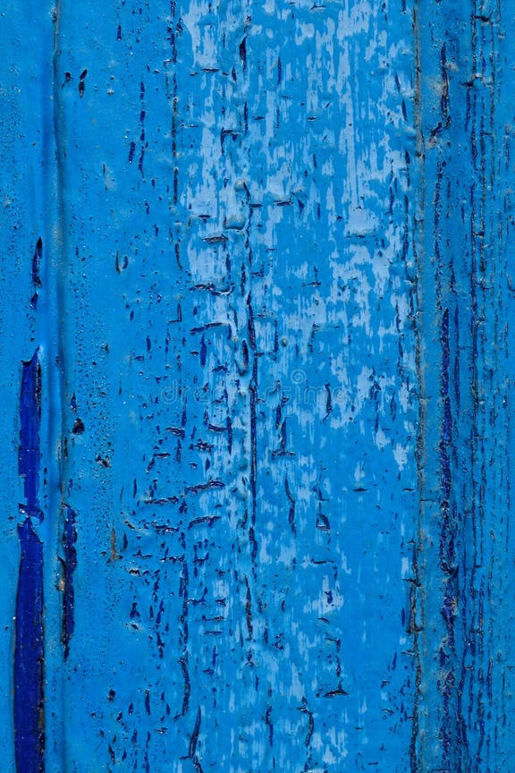 Old chipped blue paint stock image. Image of textured - 61776633