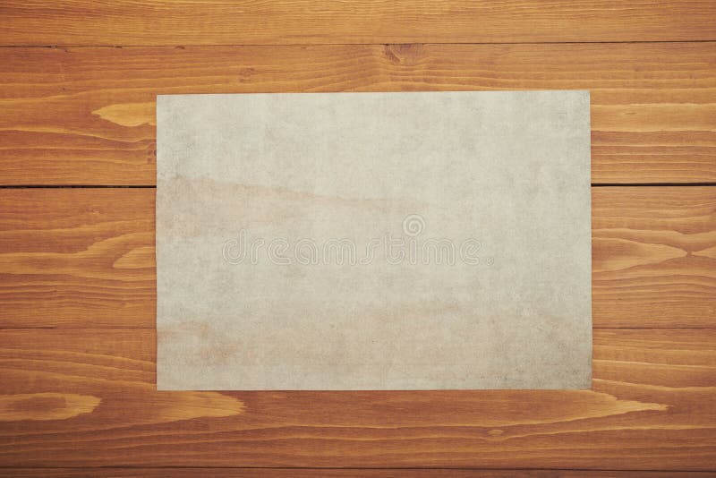 Old white paper on table stock image. Image of nostalgia - 113123099