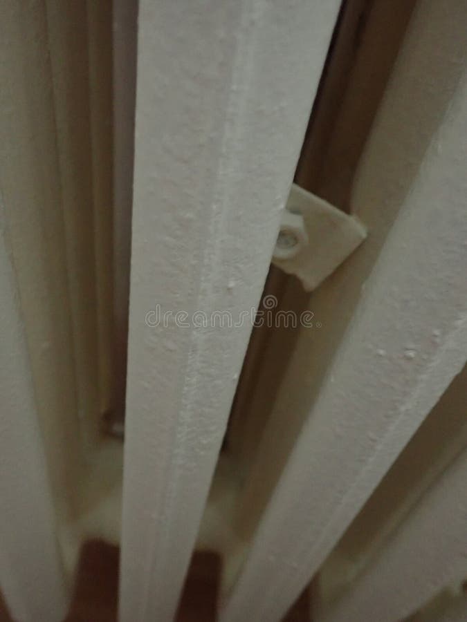Old White Radiator for Heating House Stock Photo - Image of interior ...
