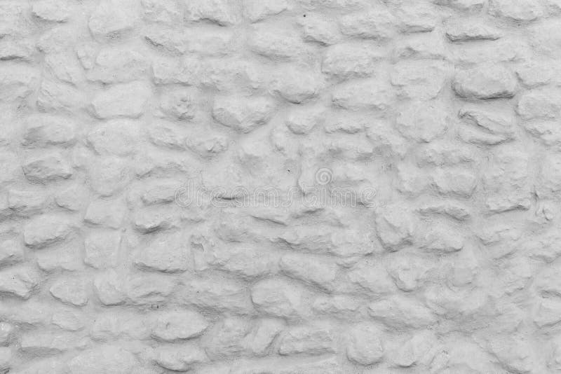 Old White Stone Wall Front View, Background Texture Stock Image - Image ...