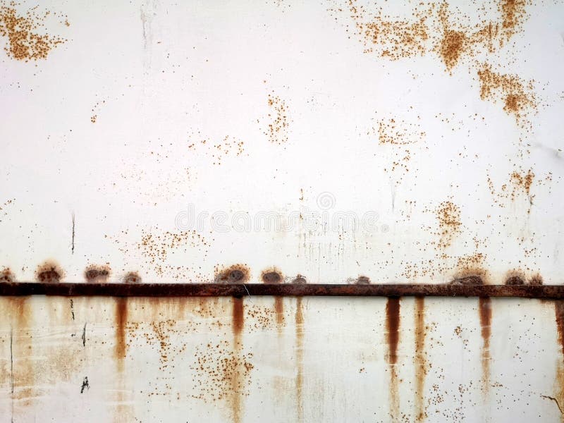Old White Surface with Rust. Background, Texture Stock Image - Image of ...