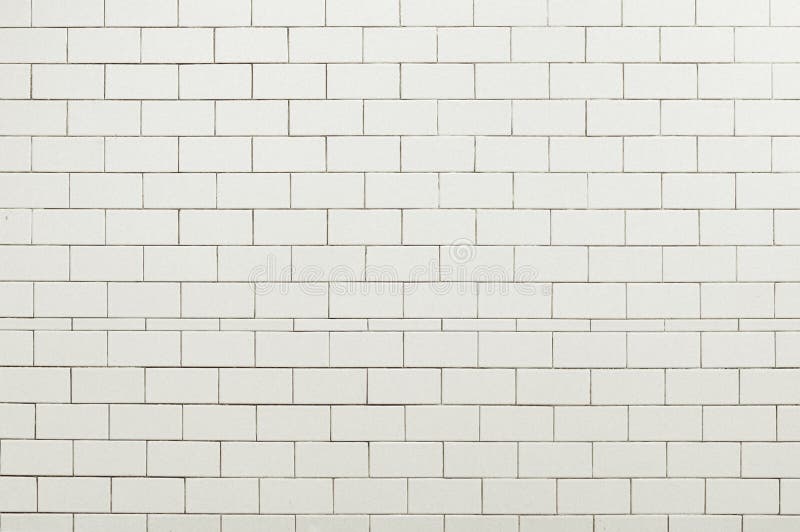 Old White Tile Wall Background Texture Stock Image - Image of ...