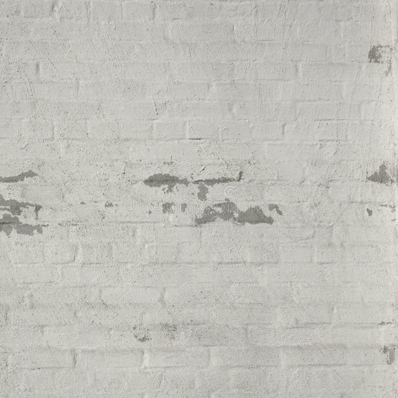 Old Whitewashed Plasterd Brick Wall Rectangle White Texture Stock Image ...
