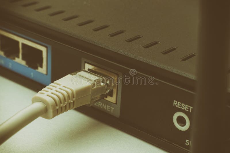 Old Wi-Fi Router with Dust on it Stock Image - Image of technology ...