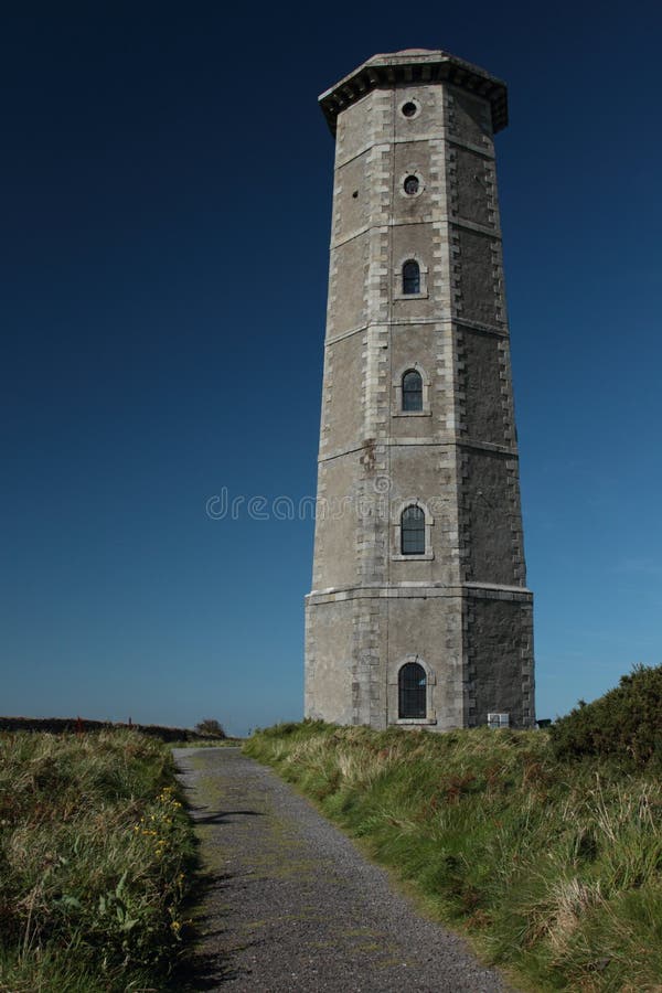 Old wicklow lighthouse. stock photo. Image of lighthouse - 26562546