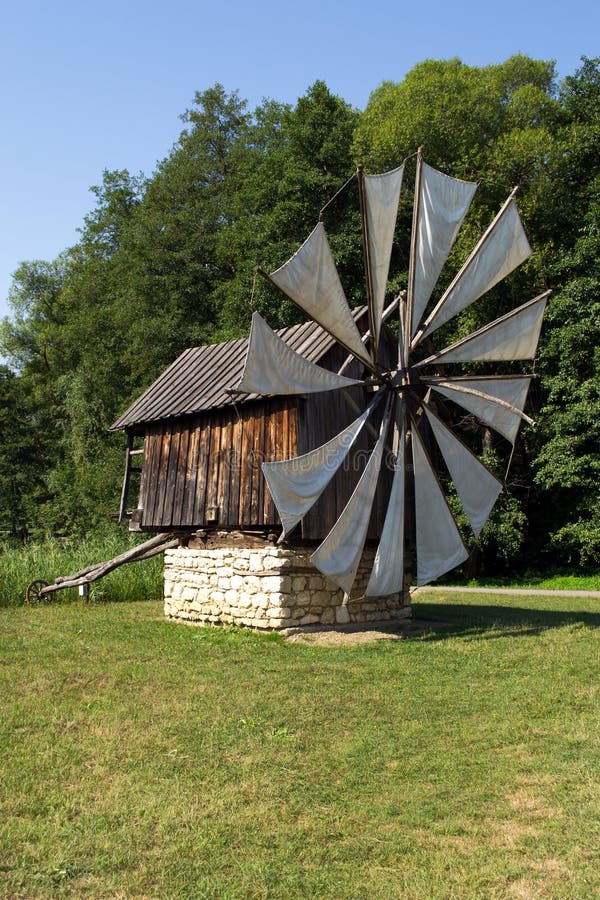 Wind mill stock image. Image of mill, ecology, stand, wind - 1225687