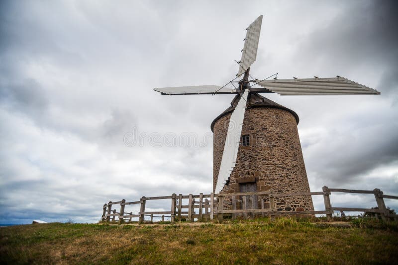 Old wind mill stock photo. Image of historic, wind, europe - 62876134