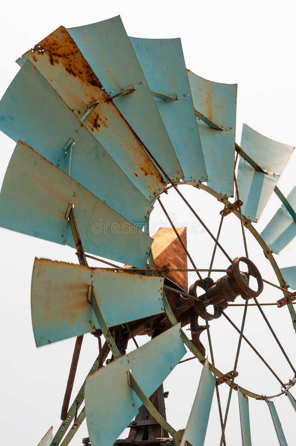 Old Wind-turbine stock image. Image of mill, country - 35549457