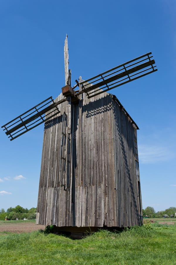 Old windmil stock photo. Image of flour, grunge, green - 30973316