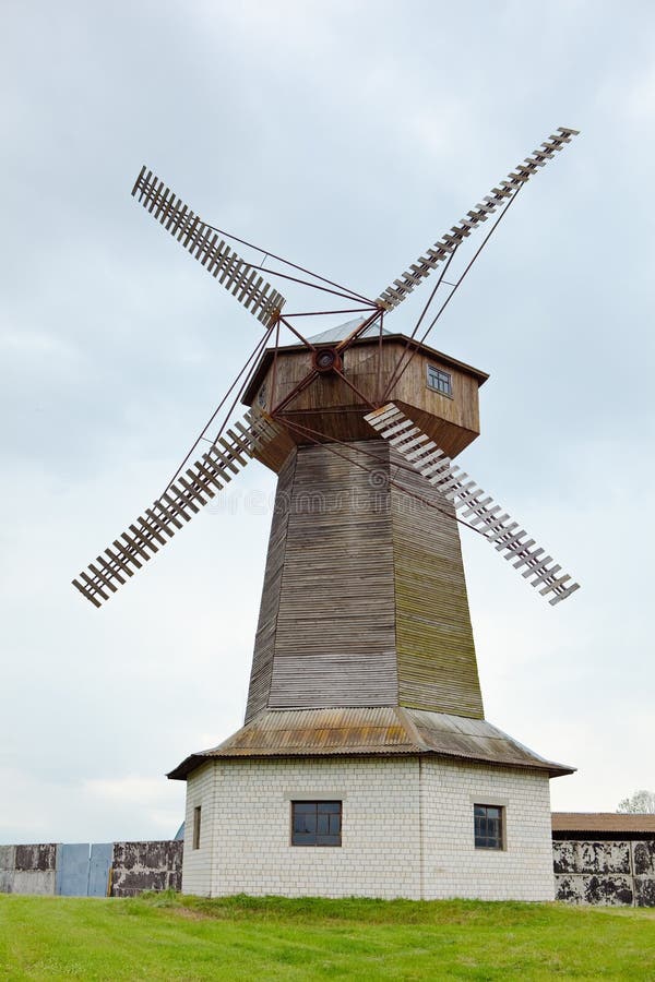 Old windmill stock image. Image of agriculture, urban - 11043007