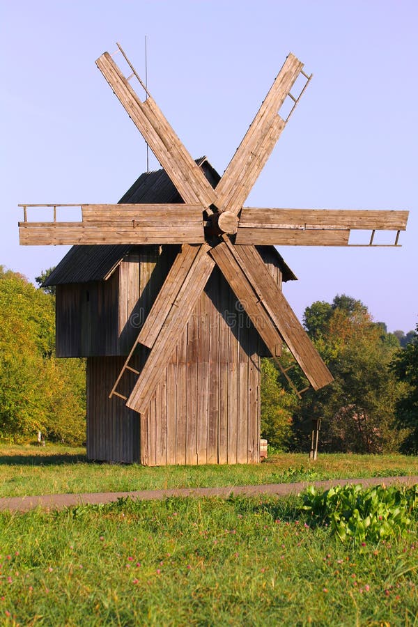 Old windmill stock photo. Image of agriculture, field - 17729464