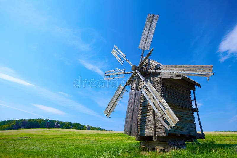 Old windmill stock image. Image of christianity, historical - 16841859