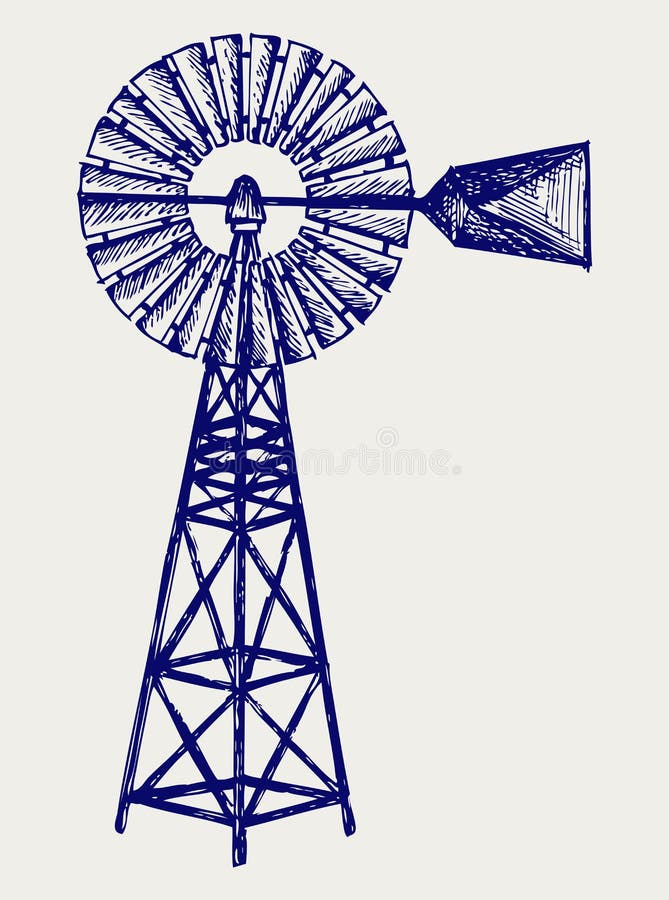 Windmill Stock Illustrations – 103,921 Windmill Stock Illustrations ...