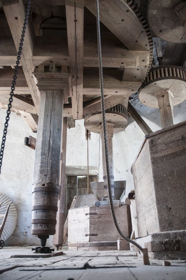 Old windmill stock image. Image of history, place, farm - 78432549