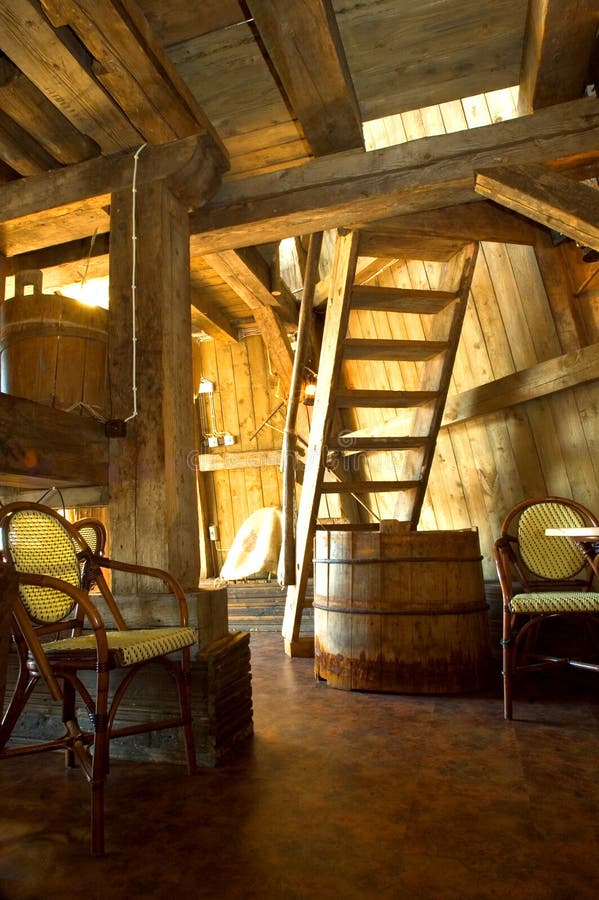 Old windmill interior stock photo. Image of public, historic - 337390