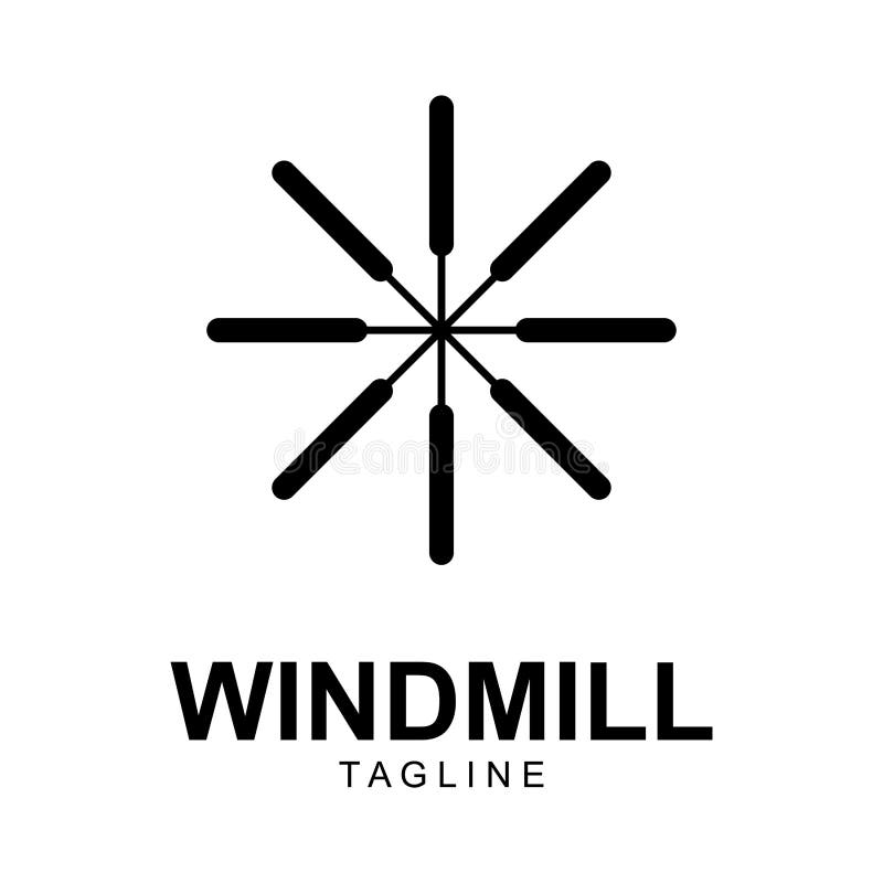 Old Windmill Logo Design Vector, Windmill Retro Vintage Logo Template ...
