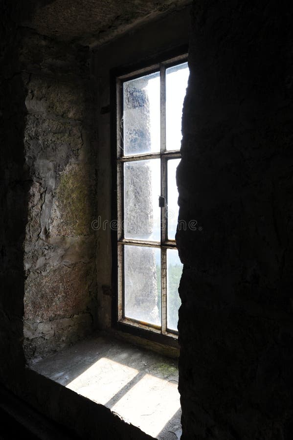 Sunlight through an Old Antique Window with Shadow Stock Photo - Image ...
