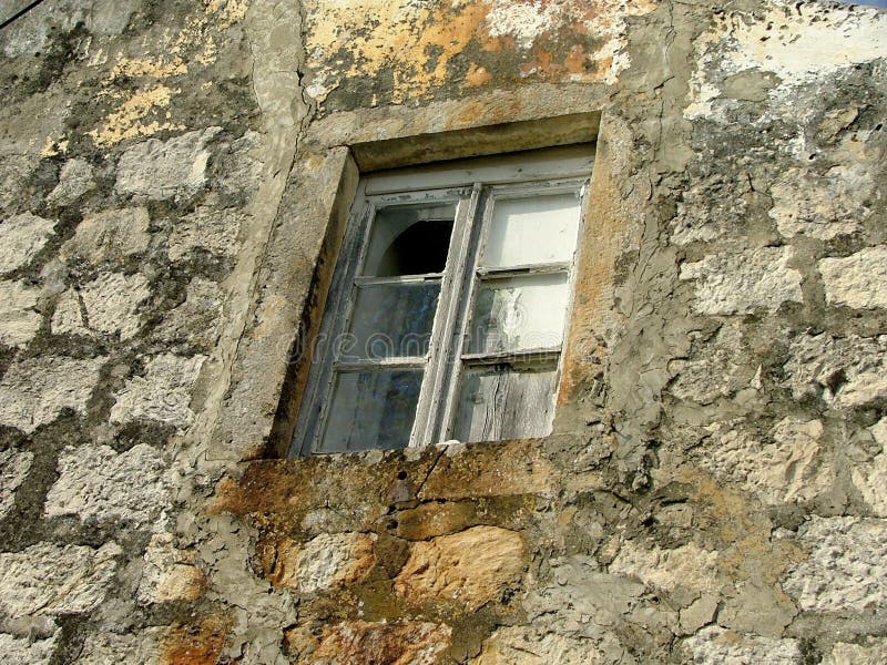 Old window stock image. Image of glass, decrepit, texture - 198383
