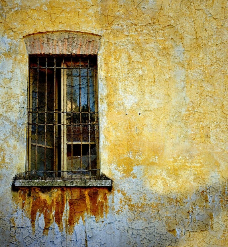 Grunge Background Wall and Window Stock Image - Image of bricks, grunge ...