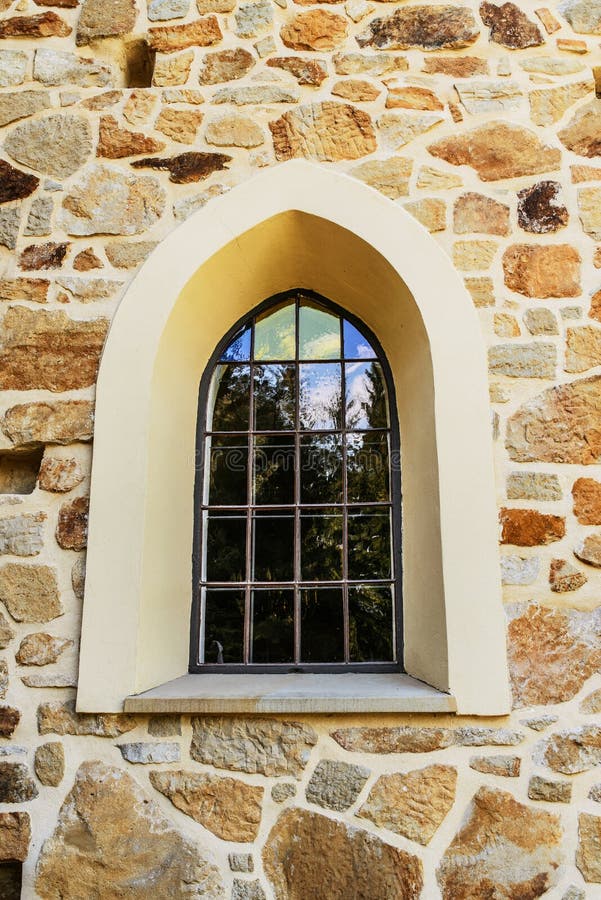 An Old Window in an Ancient Beautiful Building Stock Photo - Image of ...