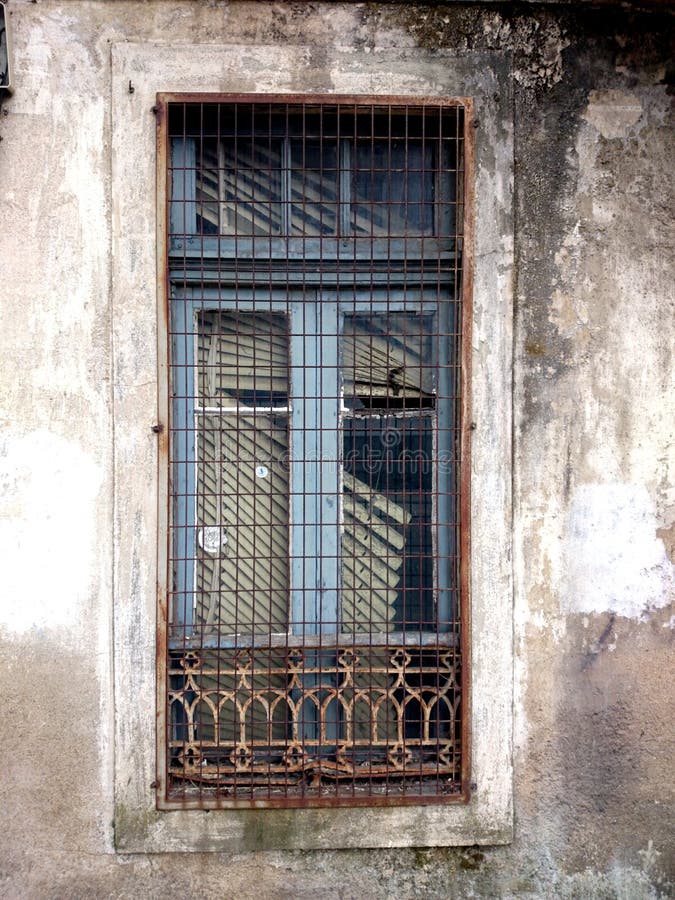 Old window with charm stock image. Image of charm, grey - 114309413
