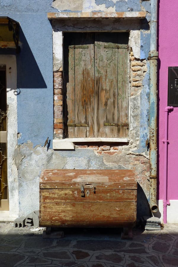 Old Window and Chest stock image. Image of architectural - 36953825