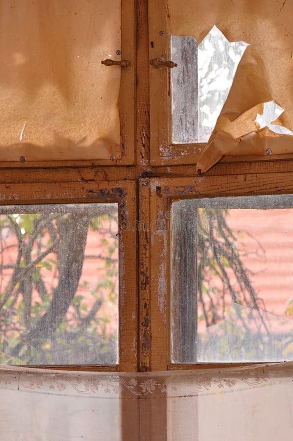 Old window with handle stock image. Image of mess, flat - 102889951