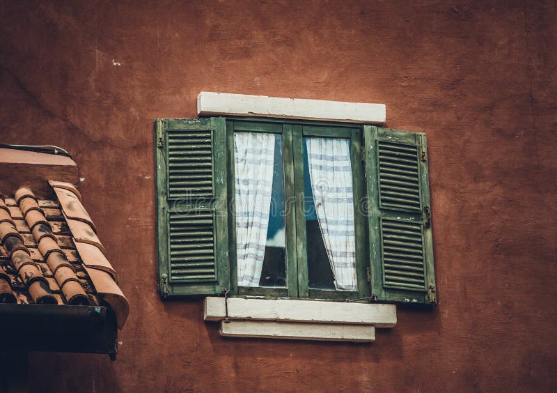 Window on old wall stock photo. Image of building, ancient - 102708778
