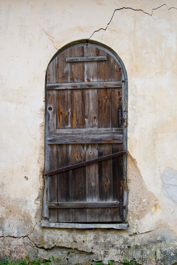 Old window shutter stock image. Image of grunged, wall - 34454211