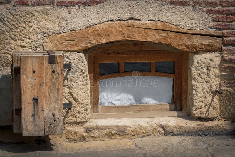 Old window with shutters stock photo. Image of architecture - 91439426