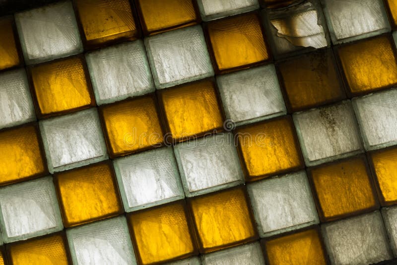Old window of square tiles stock image. Image of darker - 80446459