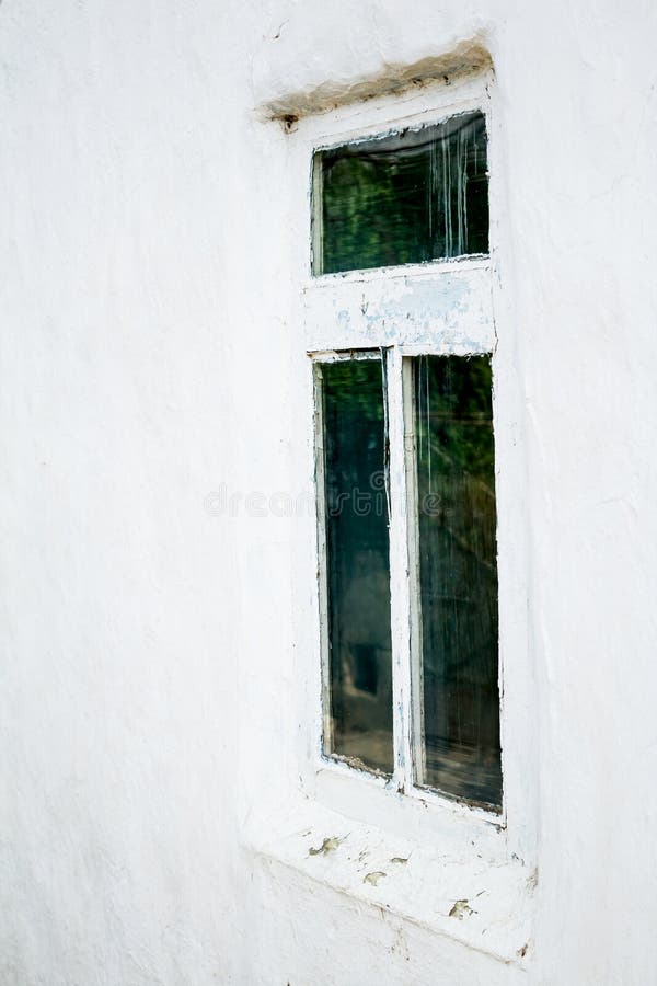 Old window Ukrainian House stock image. Image of building - 75924923